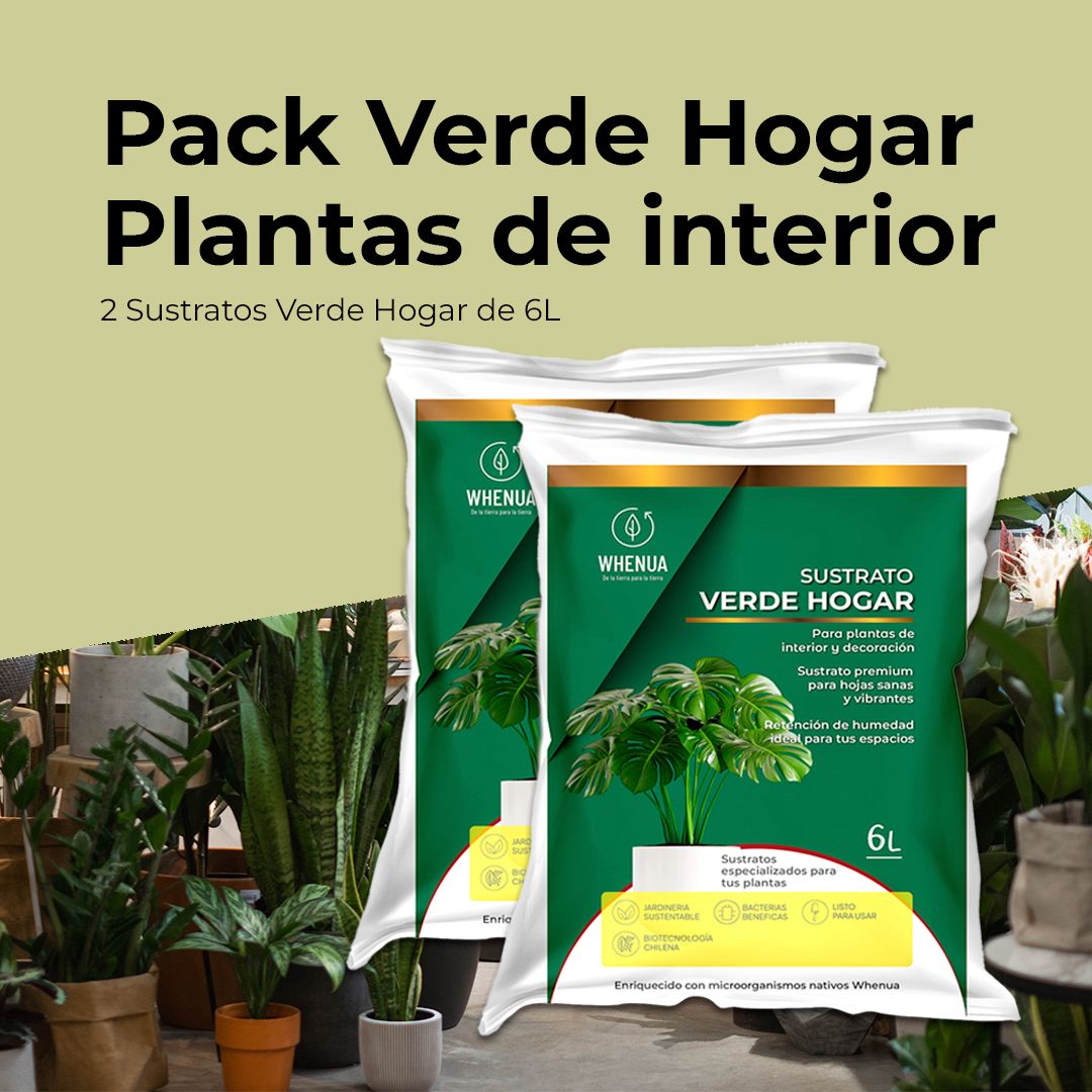 Pack Verde Hogar – Para Plantas de Interior – Whenua