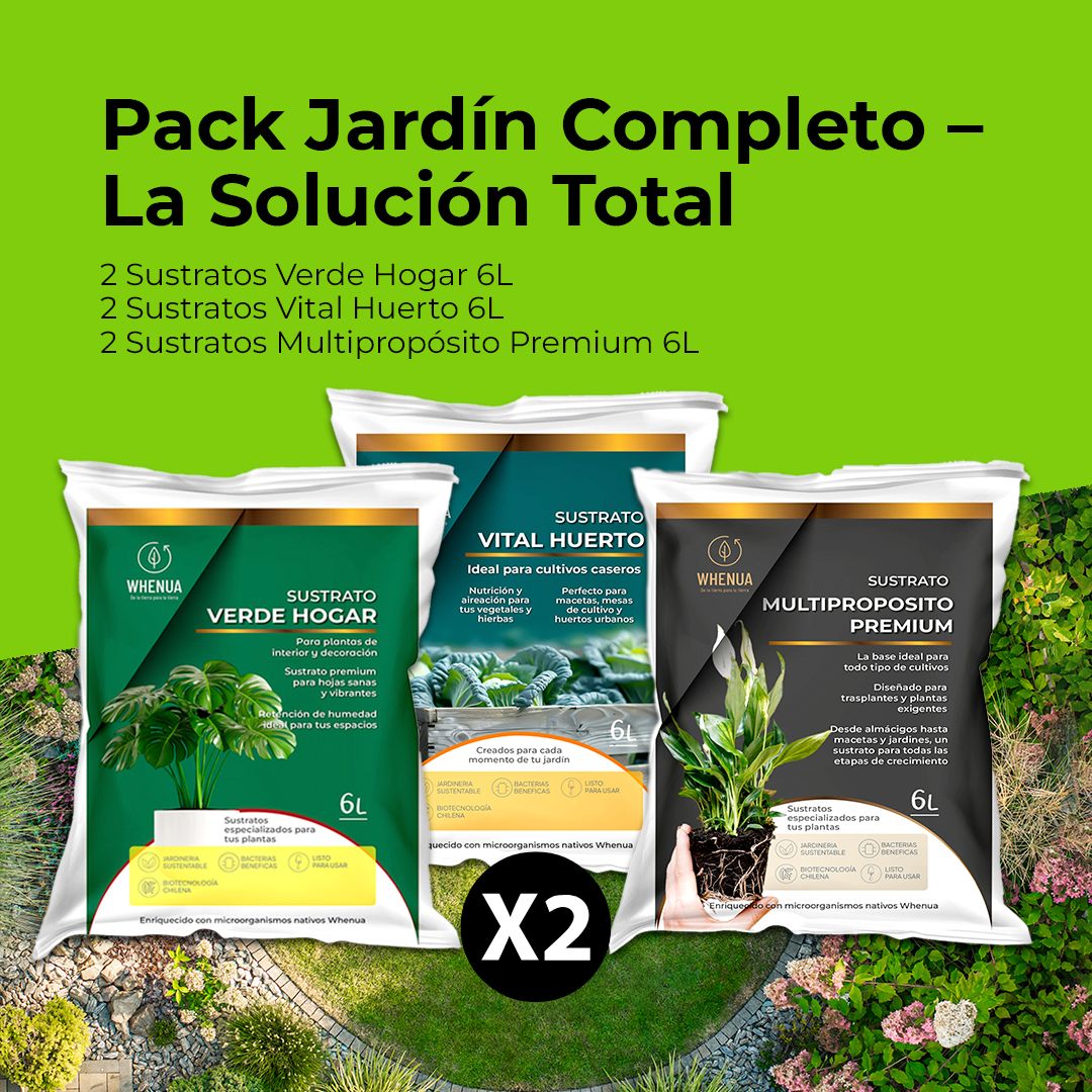 Pack Jardín Completo Whenua – La Solución Total en